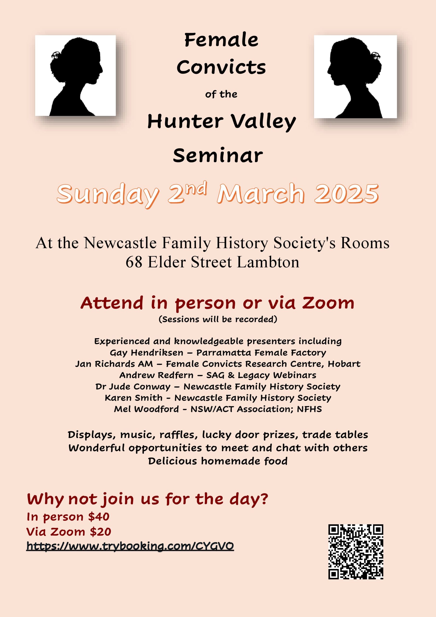 Female Convicts Seminar - Newcastle Family History Society